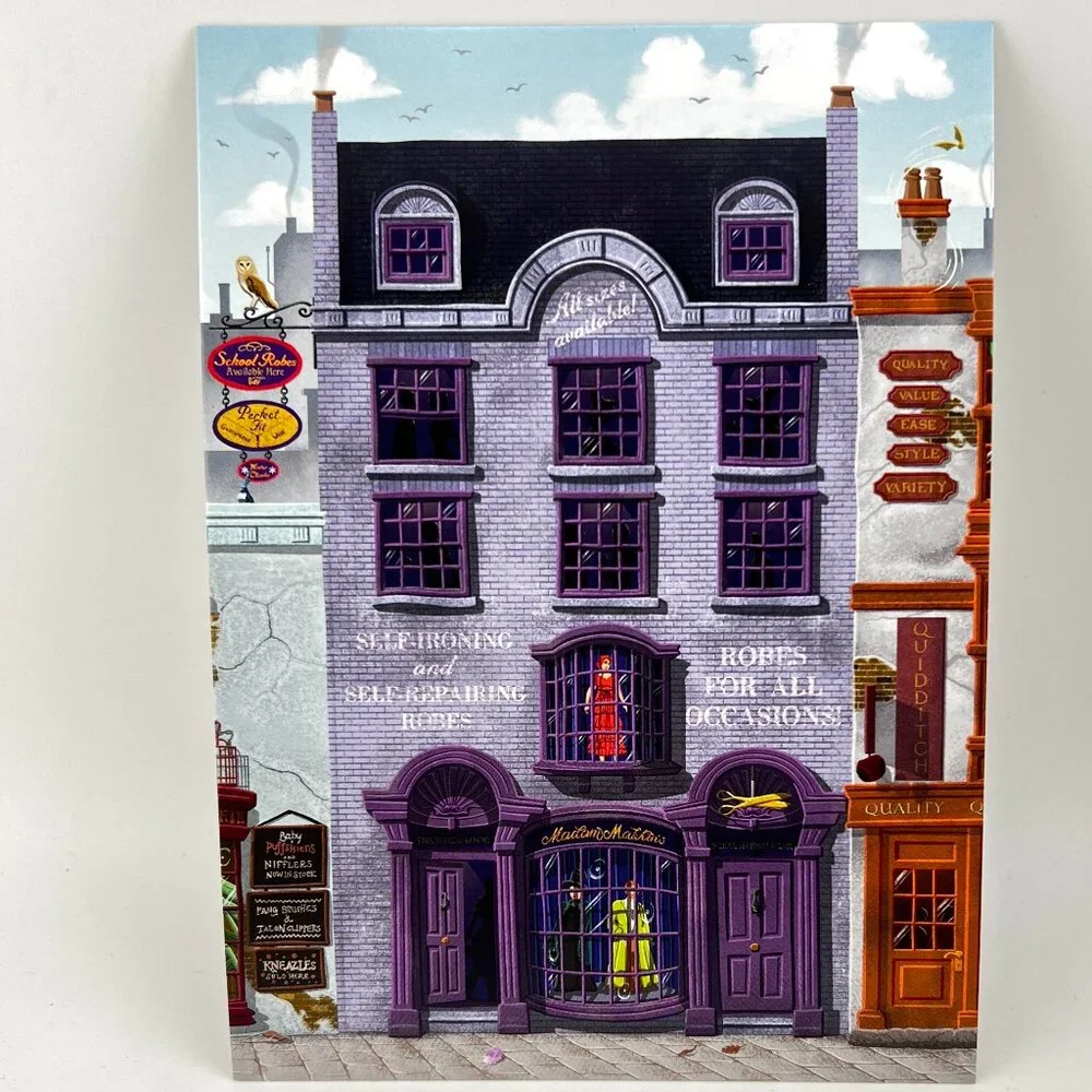 MinaLima | Office | Harry Potter Minalima Diagon Alley Mystery Postcard ...